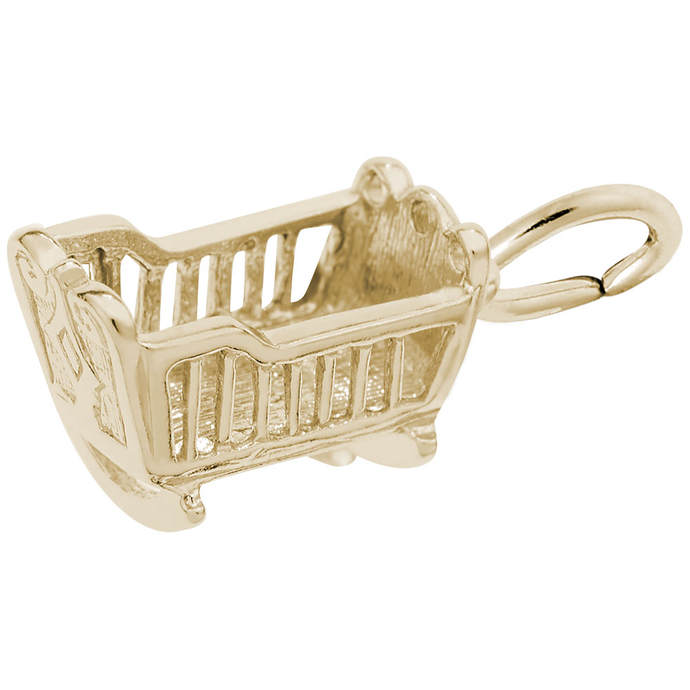 Precious Charms: Baby Cradle Charm
