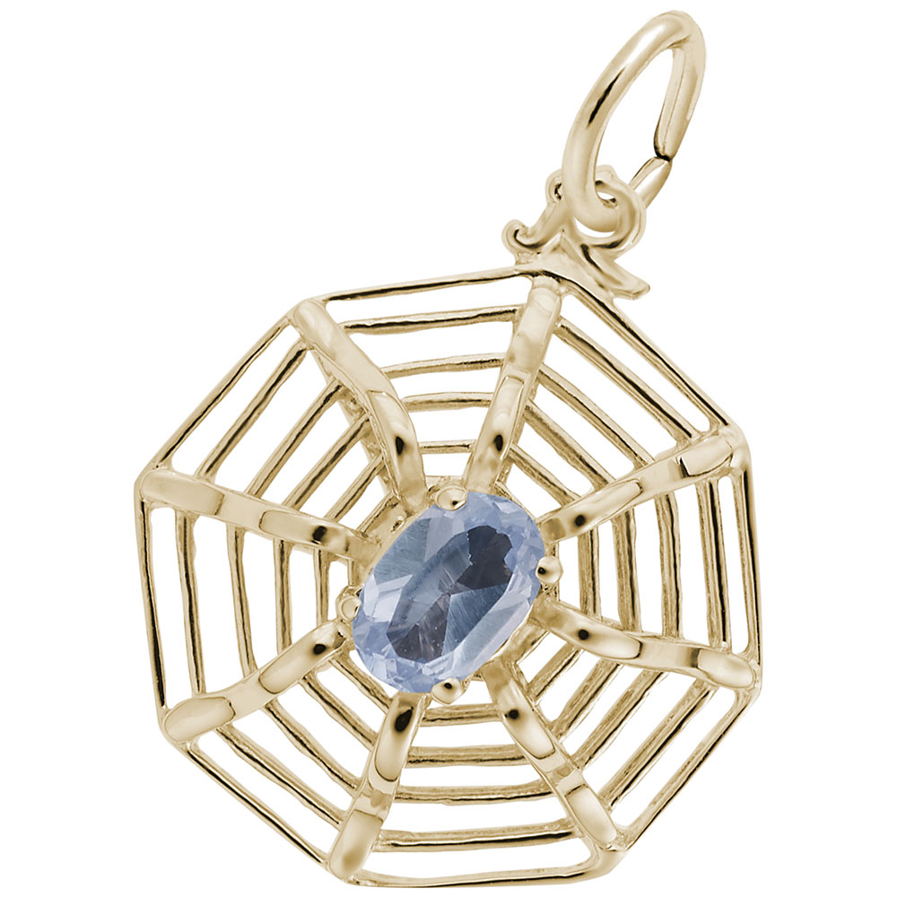 Precious Charms: Spider Web Charm