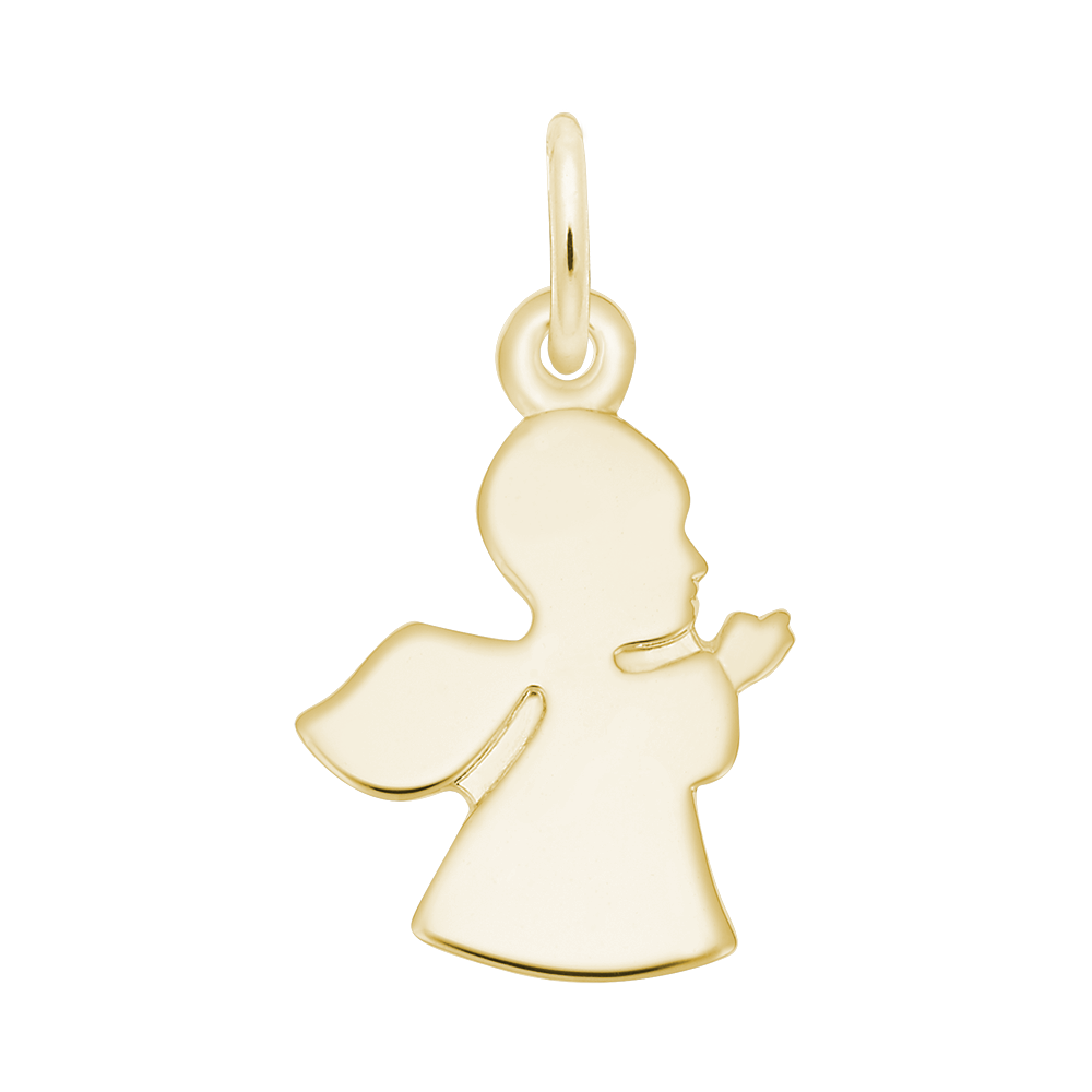 Precious Charms: Small Guardian Angel Charm